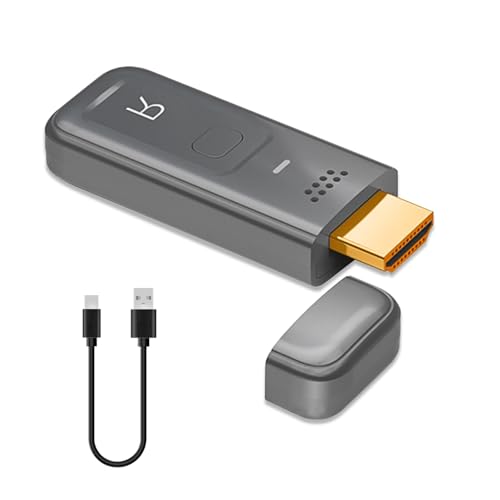 ‌Wireless HDMI Adapter 2-in-1 Transmitter & Receiver, 4K/1080P Dual ...