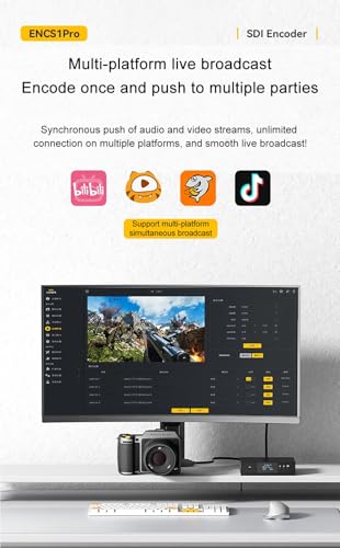 Youyeetoo LinkPi ENCS1Pro 12G-SDI Encoder Decoder 4K60 Video Codec Box ...