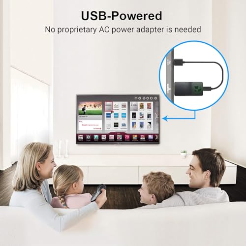 DDMALL 4K Wireless HDMI Video Decoder For Decoding Network Stream, 2160p60 WiFi Decoder For ...