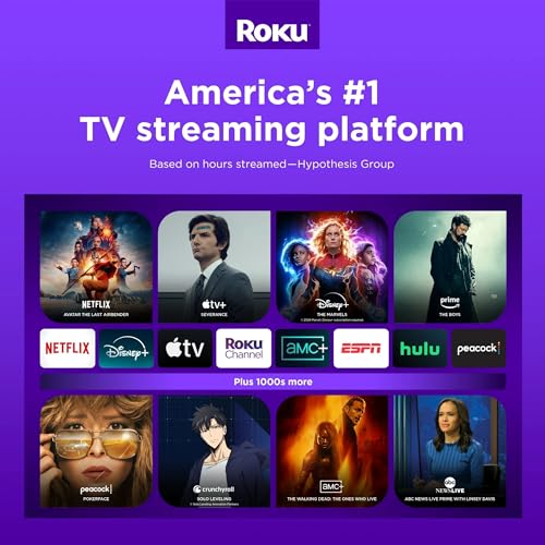 Roku Express (New) HD Streaming Device, With High-Speed HDMI Cable And ...
