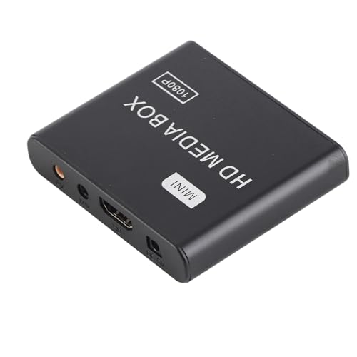 Mini Box Full HD Media Player 1080P Support USB MMC RMVB MP3 AVI MKV ...