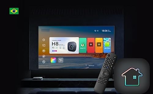 2025 H8 Box Brazil TV New Version 4K Video Supported H.265 HD US.B 2.0 ...