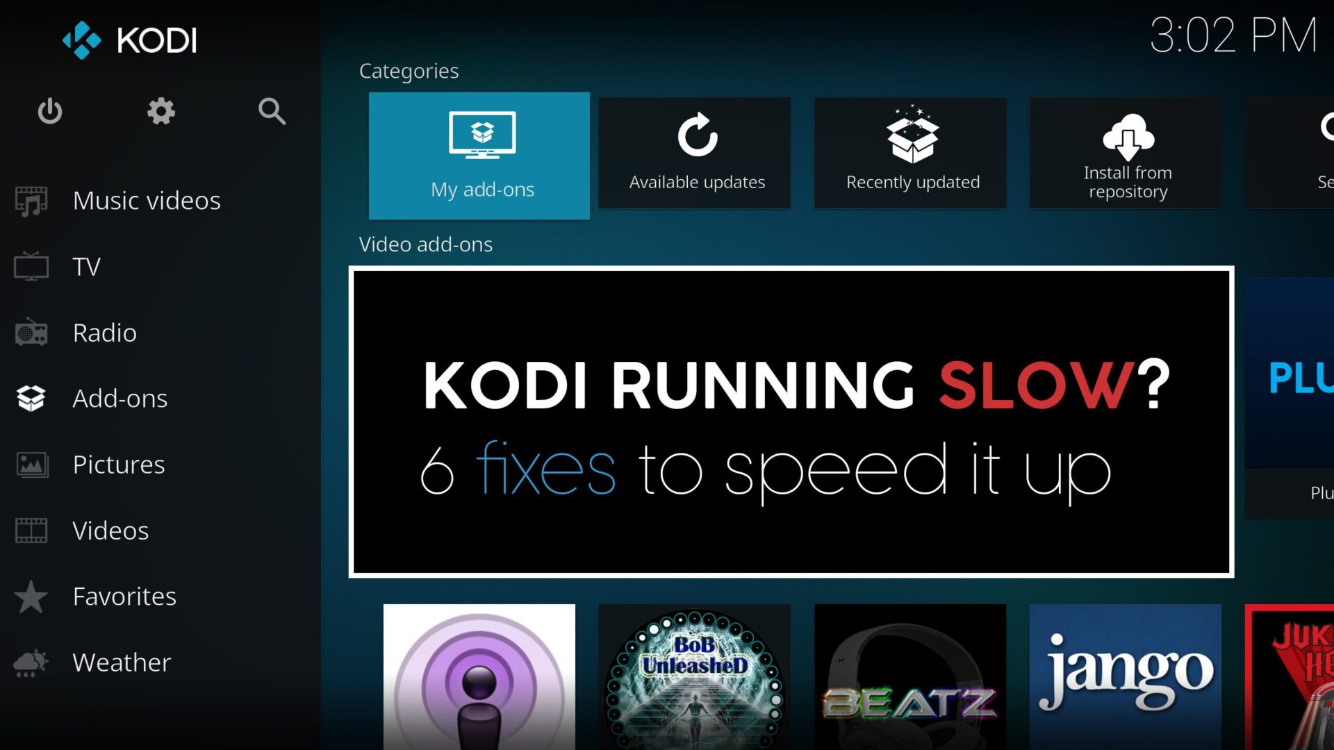 6 Ways To Turbocharge Your Kodi Experience For Faster Streaming • Kodi ...
