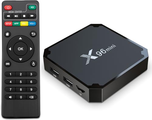 Android 11 TV Box, LEFFOT X96 Mini 4K Ultra HD Streaming Device For TV, 2GB RAM + 16GB ROM ...