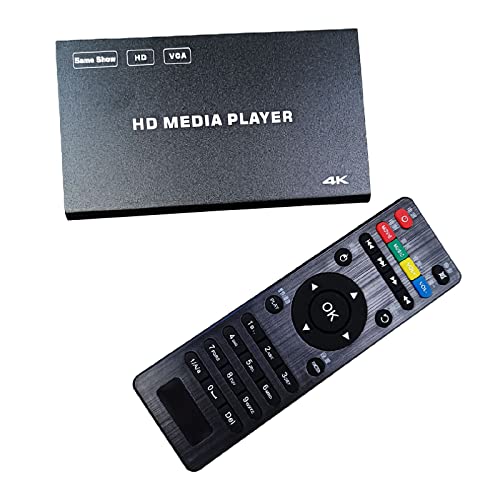 JCHHOME Portable 4K HD Blu-ray Player Support Hard Screen Splicing ...