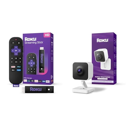 Roku Streaming Stick 2025 HD TV Streaming Device With Voice Remote ...
