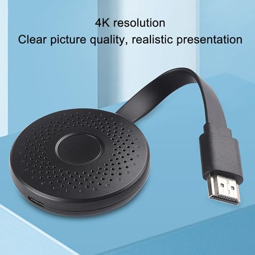 Wireless Display Adapter 4K Screen Mirroring Video Audio File Dongle ...