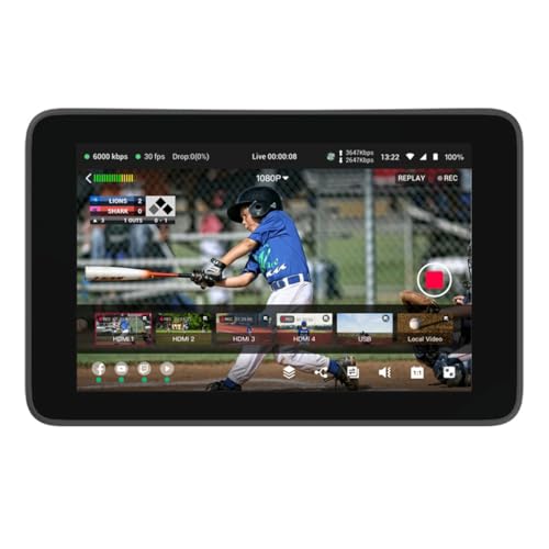 YoloLiv YoloBox Ultra Portable Multi-Camera Encoder/Switcher/Monitor ...