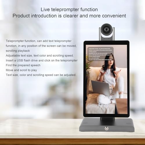 Tabletop Live Streaming Equipment, Interactive 15.6 Inch Integrated LED ...