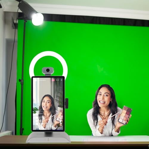 Live Streaming Machine, 15.6 Inch Desktop Screen With Camera And Fill ...