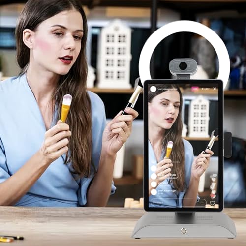 Live Streaming Machine, 15.6 Inch Desktop Screen With Camera And Fill ...